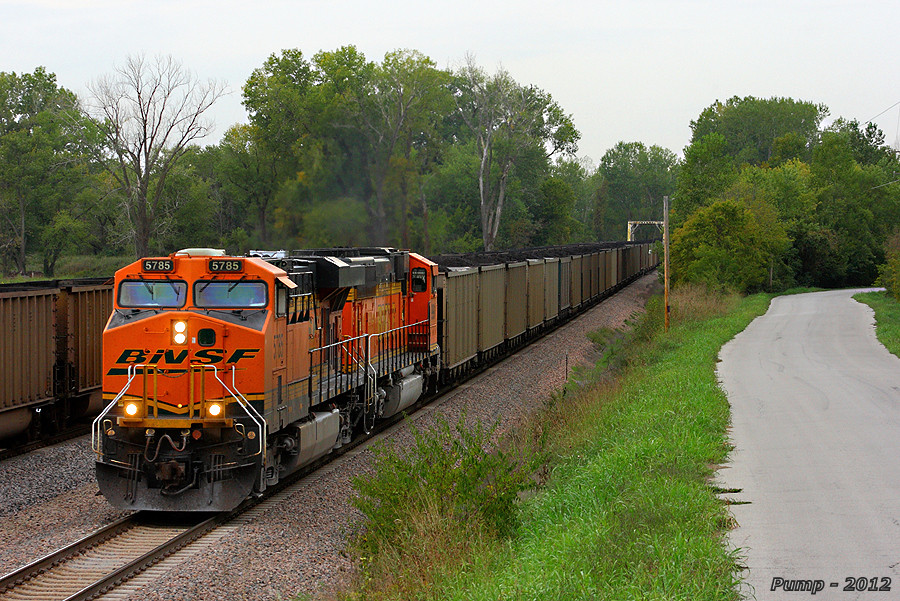 Eastbound BNSF Loaded Coal Train